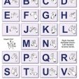 Sign Alphabet Chart A5 - The Language People